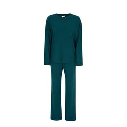 Dagi Pajamas Damen Gr&ouml;&szlig;e S dunkelgr&uuml;n Winterkleid