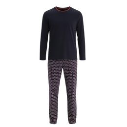 Dagi Pyjama Herren Gr&ouml;&szlig;e XL navy / saphir / offwhite