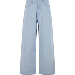 Karl Kani Jeans Herren Gr&ouml;&szlig;e 28 hellblau / wei&szlig;