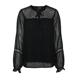 V&eacute;ro Moda Vero Moda Bluse 'Leah' Damen Gr&ouml;&szlig;e L schwarz