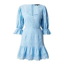 French Connection Kleid Damen Gr&ouml;&szlig;e 34 himmelblau Winterkleid