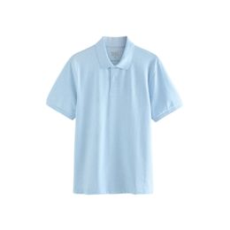 next Poloshirt 'Pique' Herren Gr&ouml;&szlig;e XXL hellblau