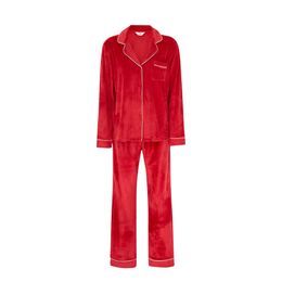 Dagi Pyjama Damen Gr&ouml;&szlig;e XL rot Winterkleid