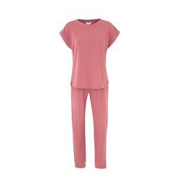 Dagi Pyjama Damen Gr&ouml;&szlig;e M dunkelpink Winterkleid