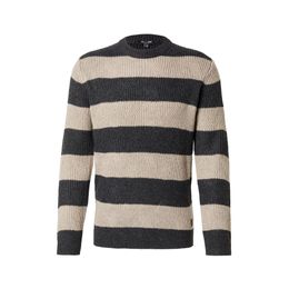 Key Largo Pullover 'HARRY' Herren Gr&ouml;&szlig;e S beigemeliert / schwarzmeliert