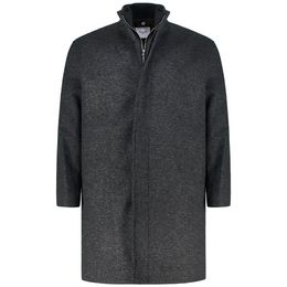 Jack & Jones Herren Gro&szlig;e Gr&ouml;&szlig;en | Jack&Jones Kurzmantel aus Wollmischung Farbe anthrazit Gr&ouml;&szlig;e: 6XL