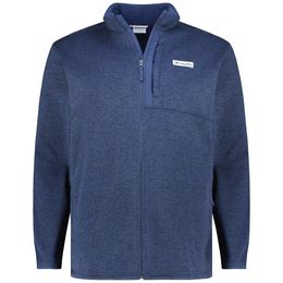 Gro&szlig;e Gr&ouml;&szlig;en Columbia Fleecejacke mit Stehkragen Farbe dunkelblau Gr&ouml;&szlig;e: 6XL