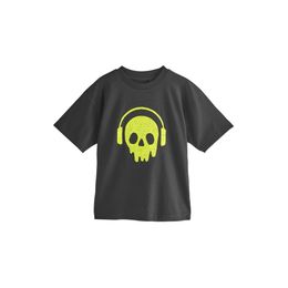 next T-Shirt Jungen Gr&ouml;&szlig;e 152 limette / schwarz