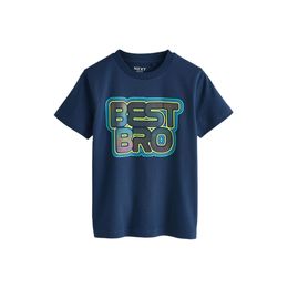 next T-Shirt Jungen Gr&ouml;&szlig;e 158 navy / royalblau / gelb / anthrazit