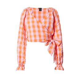 Lindex Bluse 'Mila' Damen Gr&ouml;&szlig;e L orange / apricot / rosa / hellpink