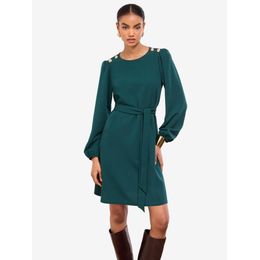 Lipsy Kleid Damen Gr&ouml;&szlig;e 40 smaragd Winterkleid
