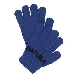 Mister Tee Handschuhe 'Nasa' Jungen Gr&ouml;&szlig;e S/M blau / schwarz