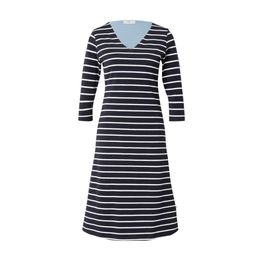 LTB Kleid 'LOYATA' Damen Gr&ouml;&szlig;e 40 marine / wei&szlig; Winterkleid