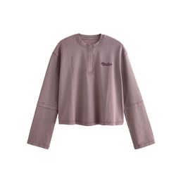 next Sweatshirt Damen Gr&ouml;&szlig;e M mauve / beere