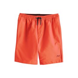 next Badeshorts Jungen Gr&ouml;&szlig;e 146 orange / schwarz