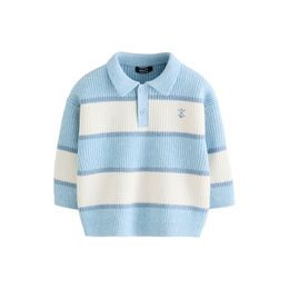 next Pullover Jungen Gr&ouml;&szlig;e 68 blue denim / hellblau / wollwei&szlig;