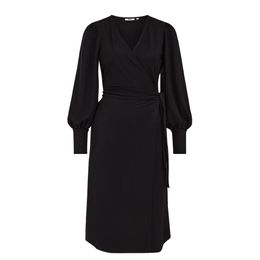 WE Fashion Kleid Damen Gr&ouml;&szlig;e 42 schwarz Winterkleid