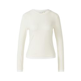 comma, COMMA Shirt Damen Gr&ouml;&szlig;e L creme / wei&szlig;