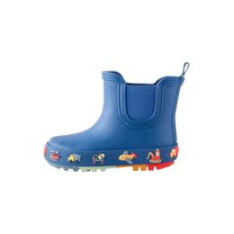next Gummistiefel Jungen Gr&ouml;&szlig;e 21.5 navy / orange / rot