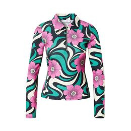 Warehouse Shirt Damen Gr&ouml;&szlig;e XXL jade / pink / schwarz / wei&szlig;