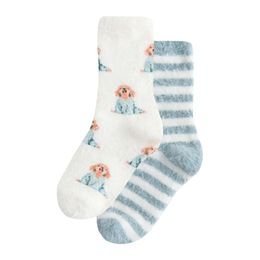 next Socken Damen Gr&ouml;&szlig;e 36/41 opal / wei&szlig;