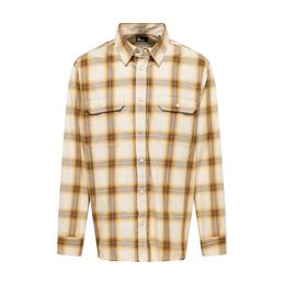 THE KOOPLES Hemd Herren Gr&ouml;&szlig;e S beige / braun / rostbraun