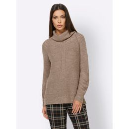 Heine Pullover Damen Gr&ouml;&szlig;e M beige