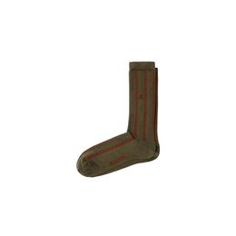 Scalpers Socken Herren Gr&ouml;&szlig;e 41/46 khaki / hellrot