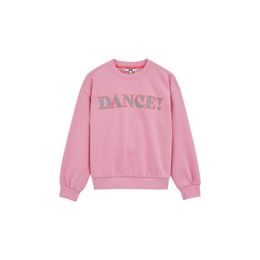 WE Fashion Sweatshirt M&auml;dchen Gr&ouml;&szlig;e 98/104 grau / pink