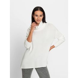 Heine Pullover Damen Gr&ouml;&szlig;e L/XL wei&szlig;