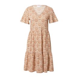 Vila Kleid 'Vinatalie' Damen Gr&ouml;&szlig;e 44 beige / sand / braun / pastellgelb Winterkleid