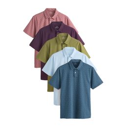next Shirt Herren Gr&ouml;&szlig;e 5XL blau / gr&uuml;n / lila / altrosa