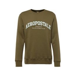 A&eacute;ropostale Sweatshirt Herren Gr&ouml;&szlig;e S azur / khaki / wei&szlig;