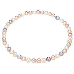 Valero Pearls Kette Damen Gr&ouml;&szlig;e One Size brombeer / apricot / wei&szlig; / perlwei&szlig;