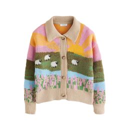 next Strickjacke M&auml;dchen Gr&ouml;&szlig;e 158 bunt