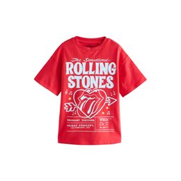 next T-Shirt 'The Rolling Stones' M&auml;dchen Gr&ouml;&szlig;e 116 gelb / rot / wei&szlig;