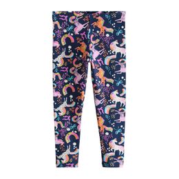 next Leggings M&auml;dchen Gr&ouml;&szlig;e 104 navy / orchidee / orange / rosa