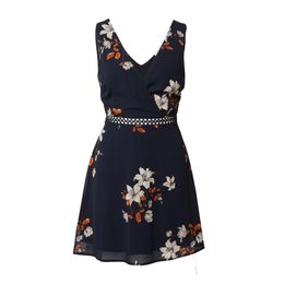 ABOUT YOU Kleid 'Sila' Damen Gr&ouml;&szlig;e 42 dunkelblau / orange / puder / wei&szlig;