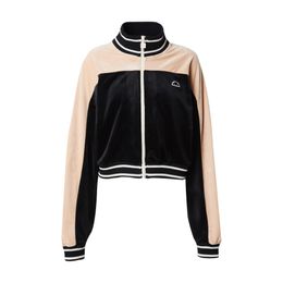 Ellesse Sweatjacke 'Bloom' Damen Gr&ouml;&szlig;e M beige / schwarz / wei&szlig;