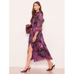 Lipsy Kleid Damen Gr&ouml;&szlig;e 46 aubergine / cyclam / pitaya Winterkleid