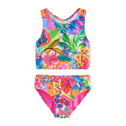 next Bikini M&auml;dchen Gr&ouml;&szlig;e 104 curry / gr&uuml;n / pink / rosa