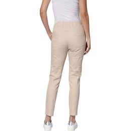 Heine Witt Damen Schlupfhose mit Raffung an Seitennaht, sand, Gr&ouml;&szlig;e 50