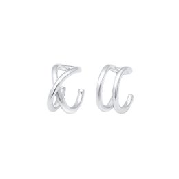 Elli Earcuff 'Geo' Damen Gr&ouml;&szlig;e One Size silber