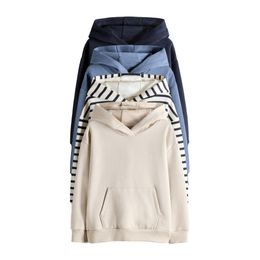 The Set Sweatshirt Jungen Gr&ouml;&szlig;e 116 creme / ecru / blau / marine