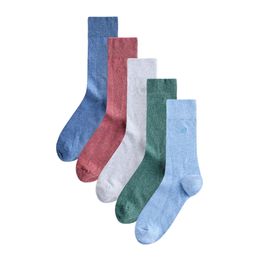 next Socken Herren Gr&ouml;&szlig;e 39/42.5 royalblau / hellblau / grau / gr&uuml;n / rot