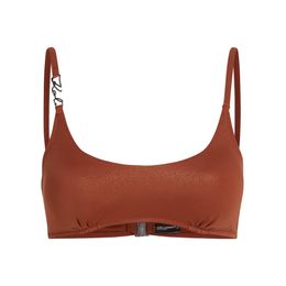 K by KARL LAGERFELD Karl Lagerfeld Bikinitop Damen Gr&ouml;&szlig;e 85 rostrot