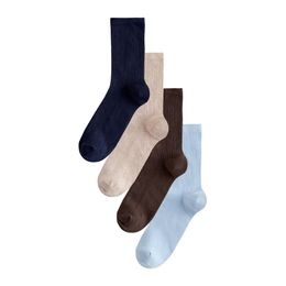 next Socken Damen Gr&ouml;&szlig;e 36/41 nude / navy / pastellblau / dunkelbraun