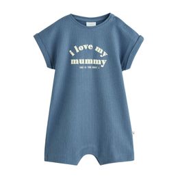 Next Strampler Jungen Gr&ouml;&szlig;e 68 taubenblau / dunkelblau / naturwei&szlig;