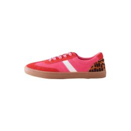next Sneaker Damen Gr&ouml;&szlig;e 35.5 braun / pink / rot / wei&szlig;