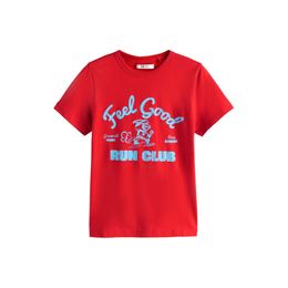 next T-Shirt Damen Gr&ouml;&szlig;e XS azur / rot